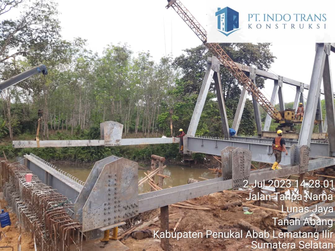 Jembatan Pelengkung A150 meter Sambas