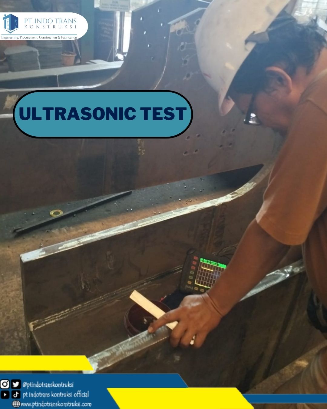 Fabrikasi Jembatan Rangka Baja